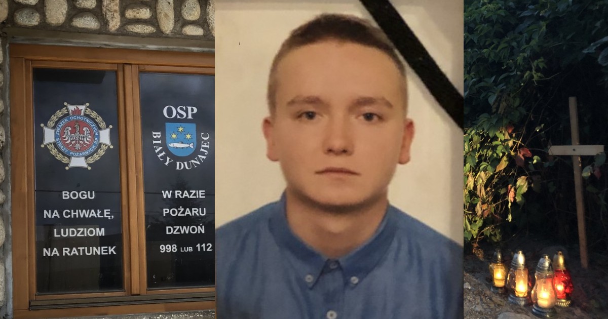 Śmierć młodego strażaka z Białego Dunajca. Znamy wyniki sekcji zwłok ...