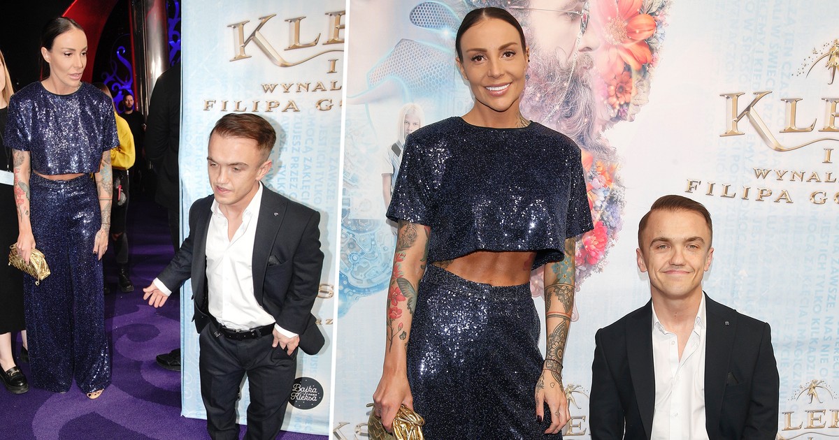 Mini Majk i Ata Postek pojawili się na ściance. Zabrakło jednak czułości