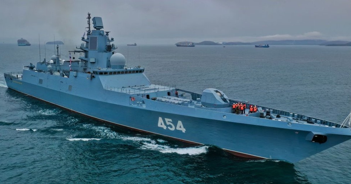 A US Navy Destroyer Is Keeping A Close Eye On The Advanced Russian