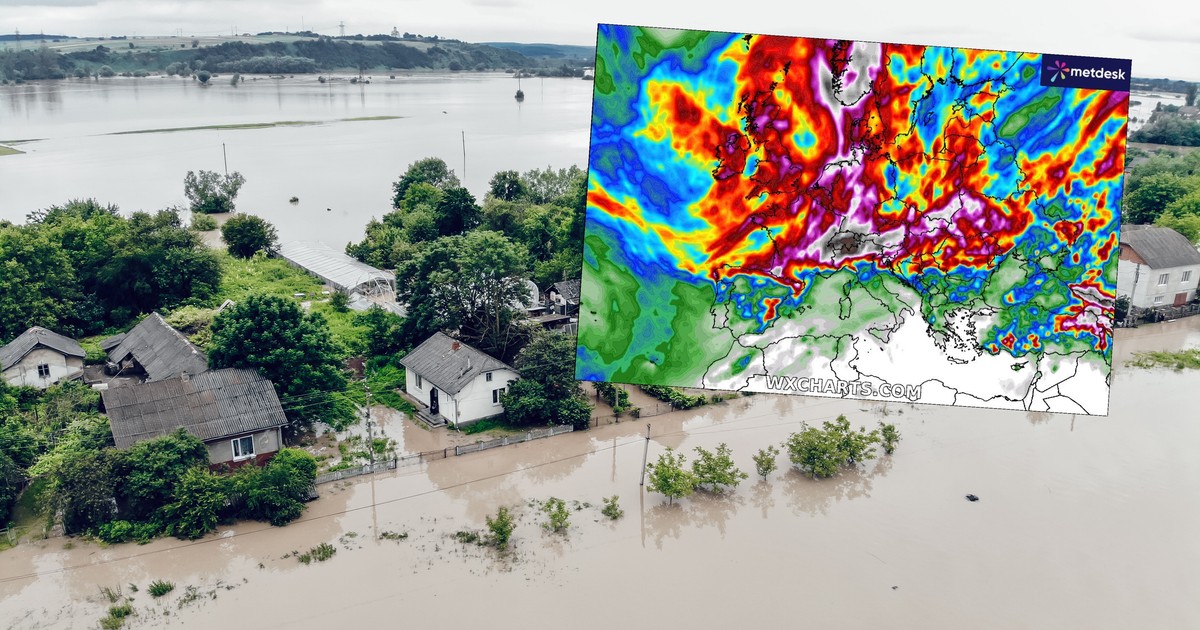 Nadchodzi letni europejski monsun. W przeszłości powodował wielkie ...