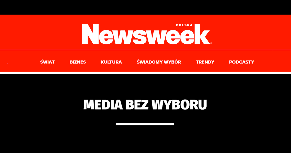 Protest mediów. Dlaczego media strajkowały? | Newsweek