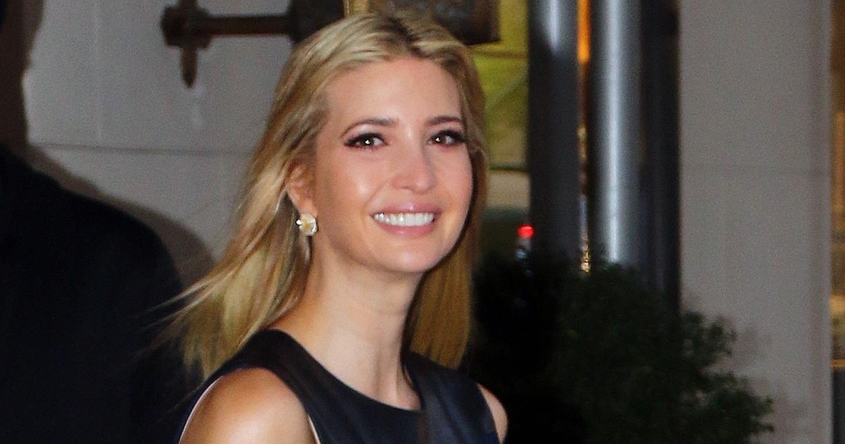 Seksowna córka Trumpa na spotkaniu biznesowym
