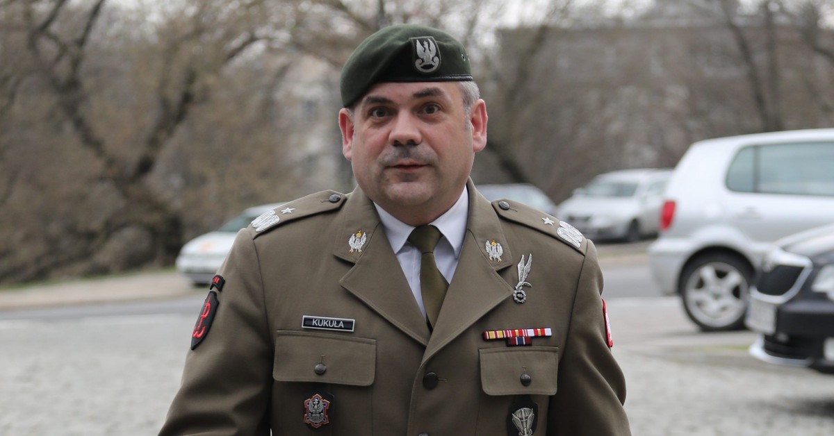Gen. Kukuła: Będę bronił honoru moich żołnierzy WOT, zawiadomiłem ...