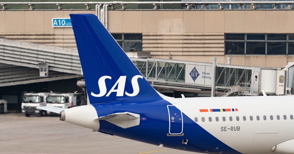 Skandynawskie linie lotnicze SAS masowo odwołują loty. Dopomogły temu ...