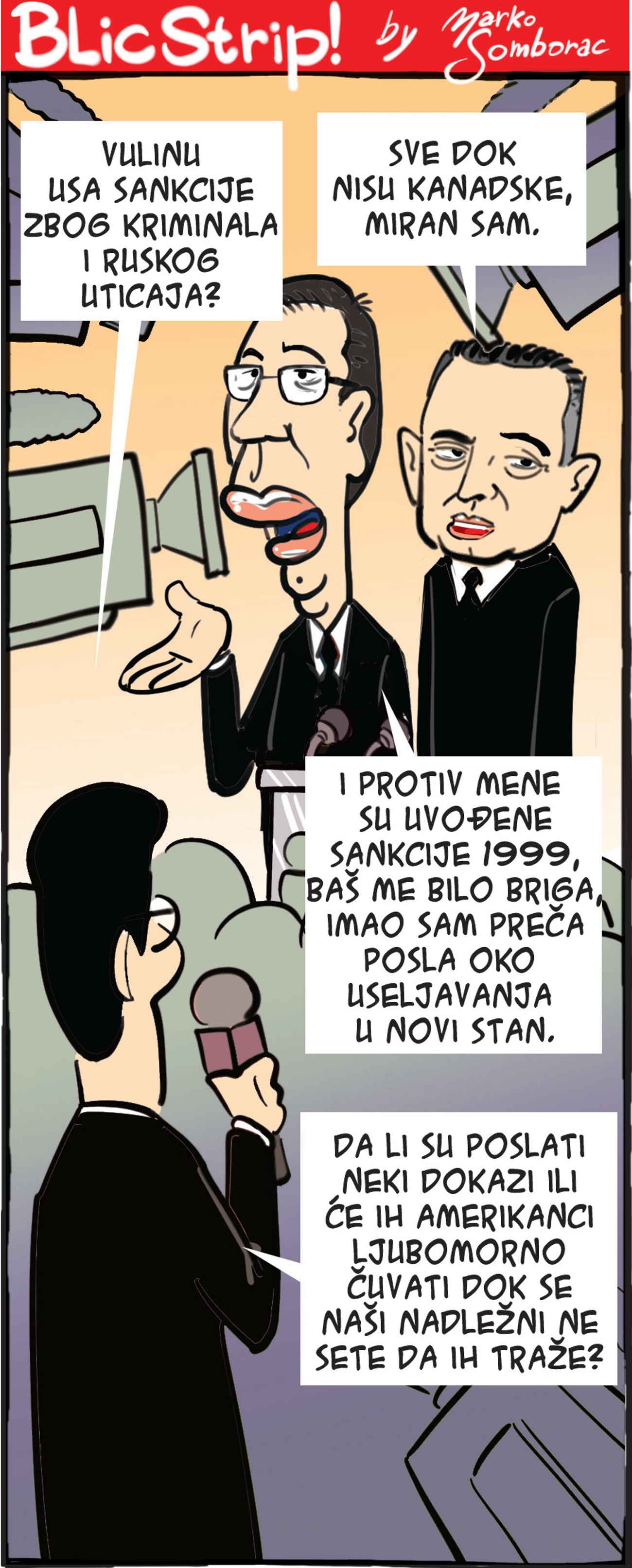 Blic strip - Blic