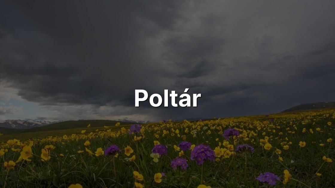 Počasie Poltár: Predpoveď na dnešný deň (30. 04. 2025) | Azet Počasie