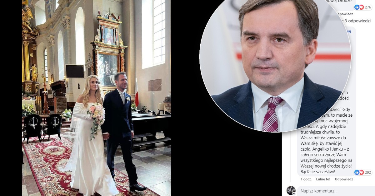 Jan Kanthak wziął ślub. Zbigniew Ziobro opublikował poruszający wpis