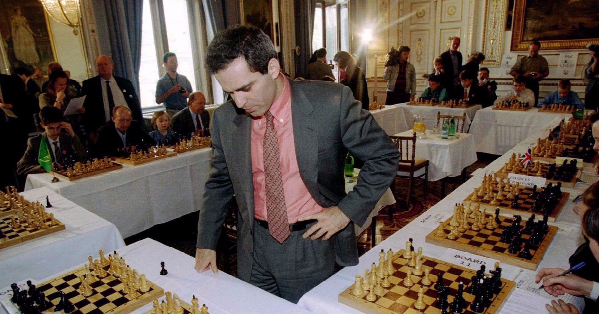 One of the greatest chess players of all time, Garry Kasparov, talks ...
