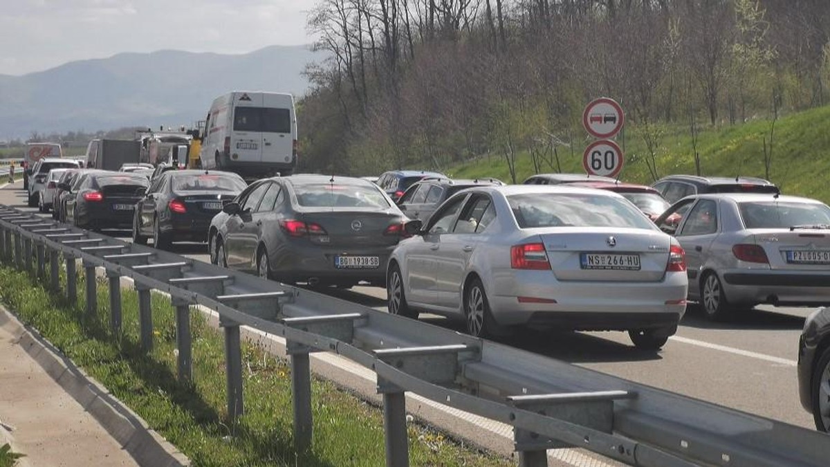 Povećan intenzitet saobraćaja ka Beogradu nakon prvomajskih praznika - Blic