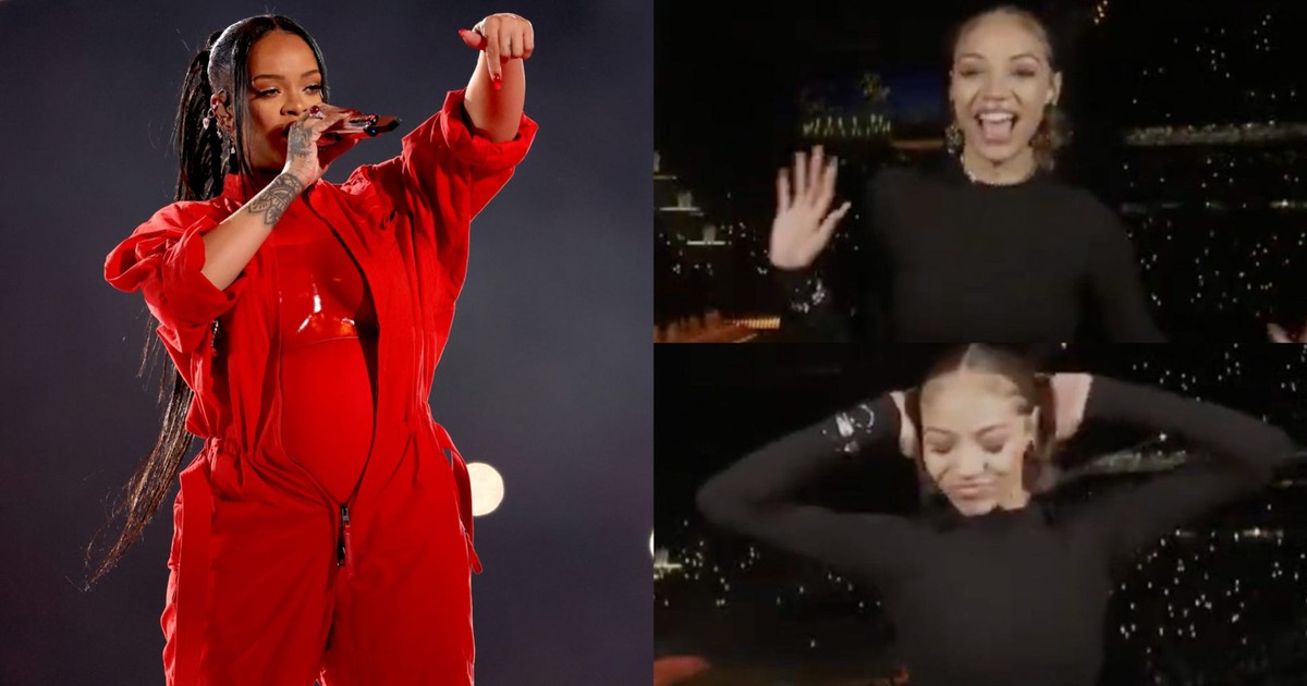Rihanna's sign language interpreter stole the show at Super Bowl LVII ...