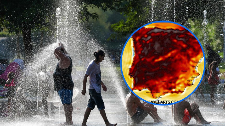 Pierwsza tak silna fala upałów w tym roku sunie do Europy. Prawie 40 st ...