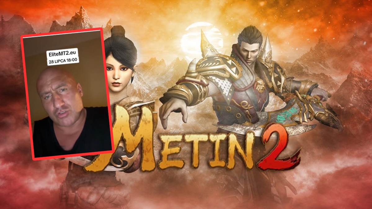 Marcin Najman reklamuje serwer w grze Metin 2. Musicie to zobaczyć