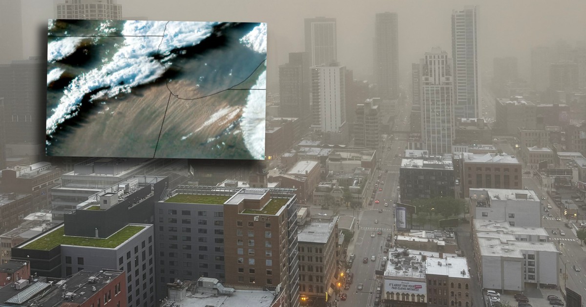 Apokaliptyczne sceny w Chicago. Sieć obiegło niezwykłe nagranie z ...