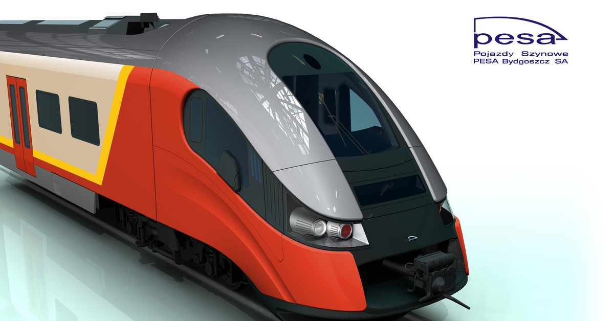 Pociągi Pesa ELF dowiozą pasażerów z Okęcia do centrum Warszawy podczas ...