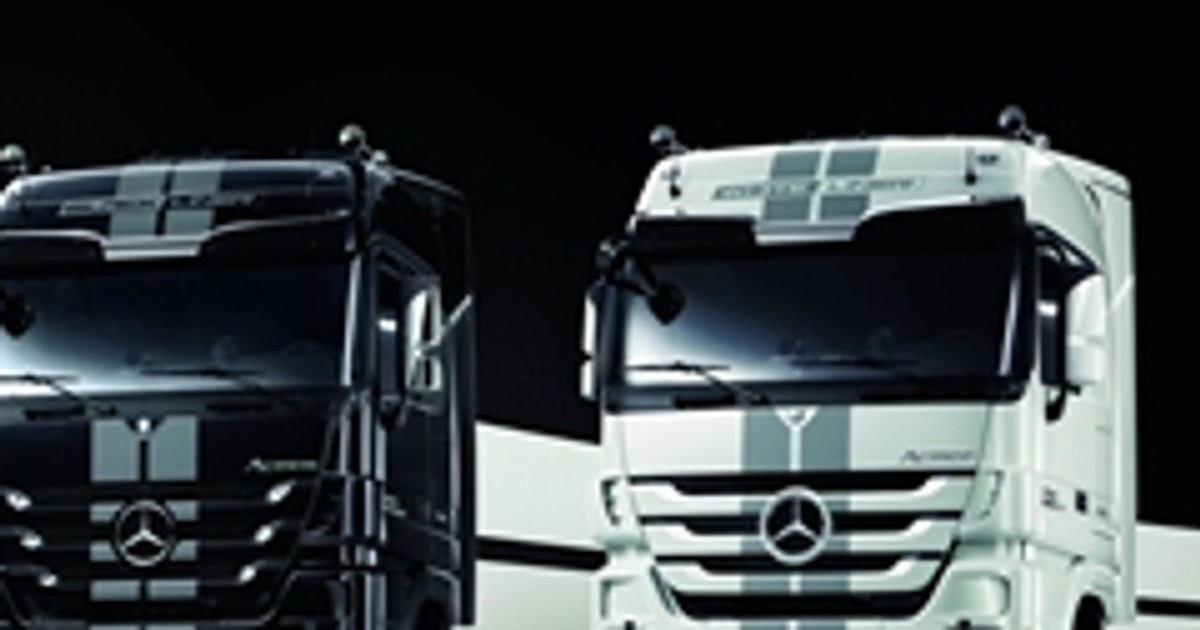 Mercedes Actros w wersji Michael Jackson