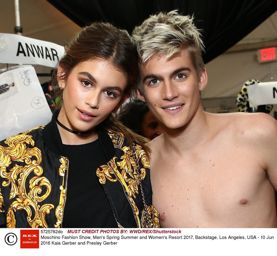 Presley Gerber, syn Cindy Crawford również jest modelem. Ale przystojny ...