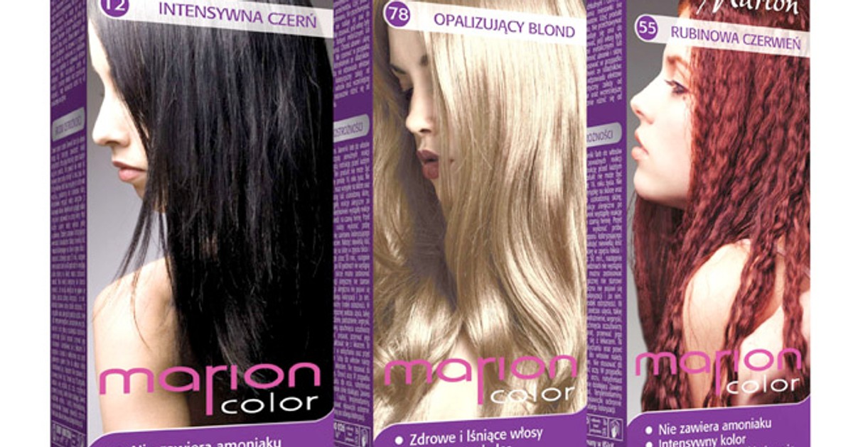 MARION COLOR - szampon koloryzujący do włosów - Uroda