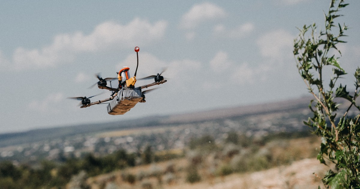A Ukrainian drone spotted a fellow wounded soldier bleeding out on a ...
