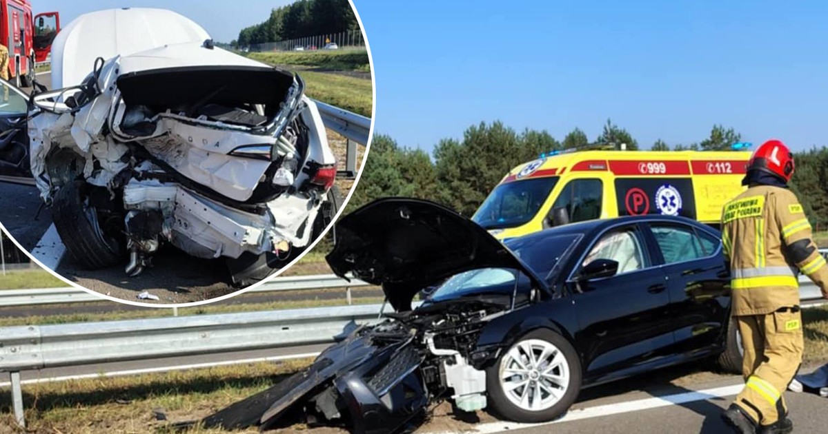 Jeżowe: tragiczny wypadek na S19, dwie osoby nie żyją