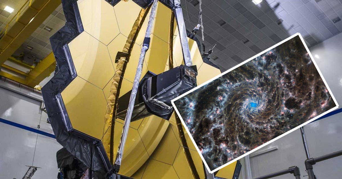 Teleskop Webba znowu zadziwia. Zrobił niesamowite zdjęcie "fantomowej ...