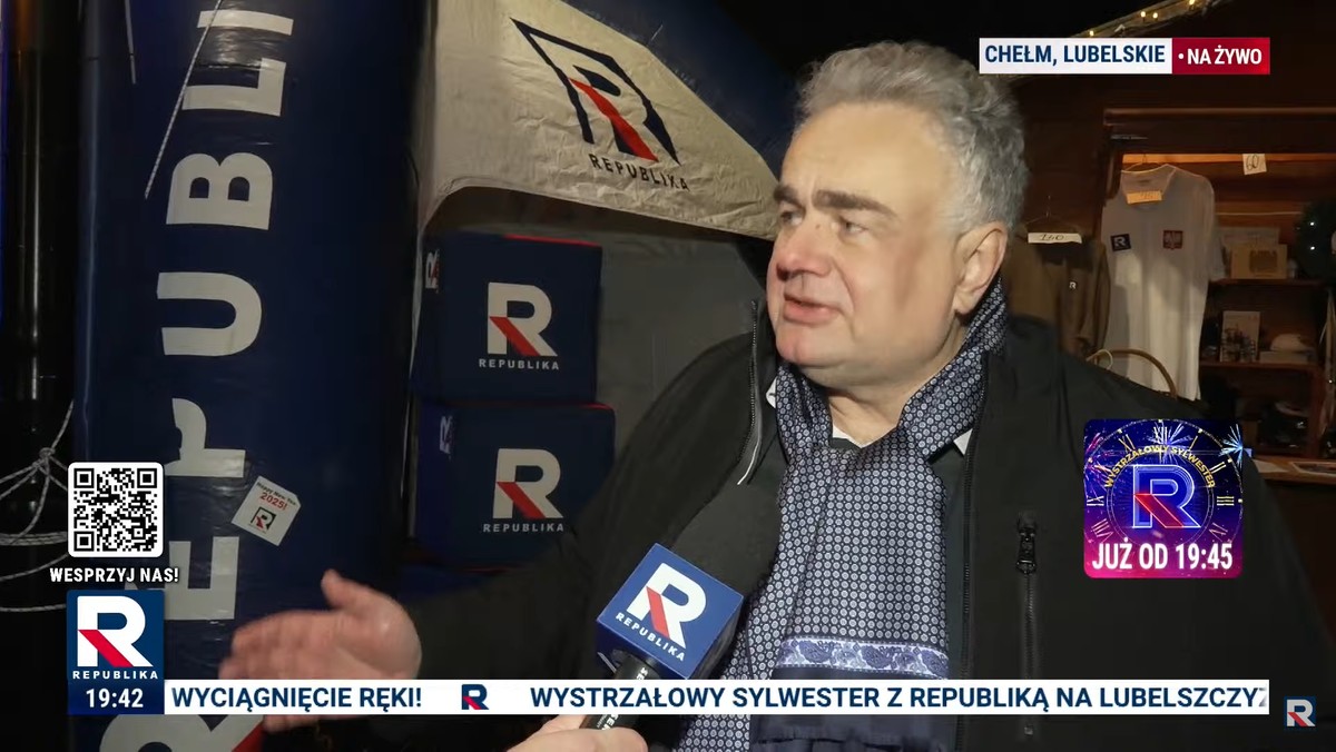 Wpadka TV Republiki na antenie. "To był sabotaż" - Wiadomości