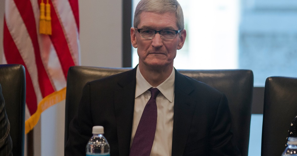 Apple CEO Tim Cook on why he met with Trump: 'You don't change things ...
