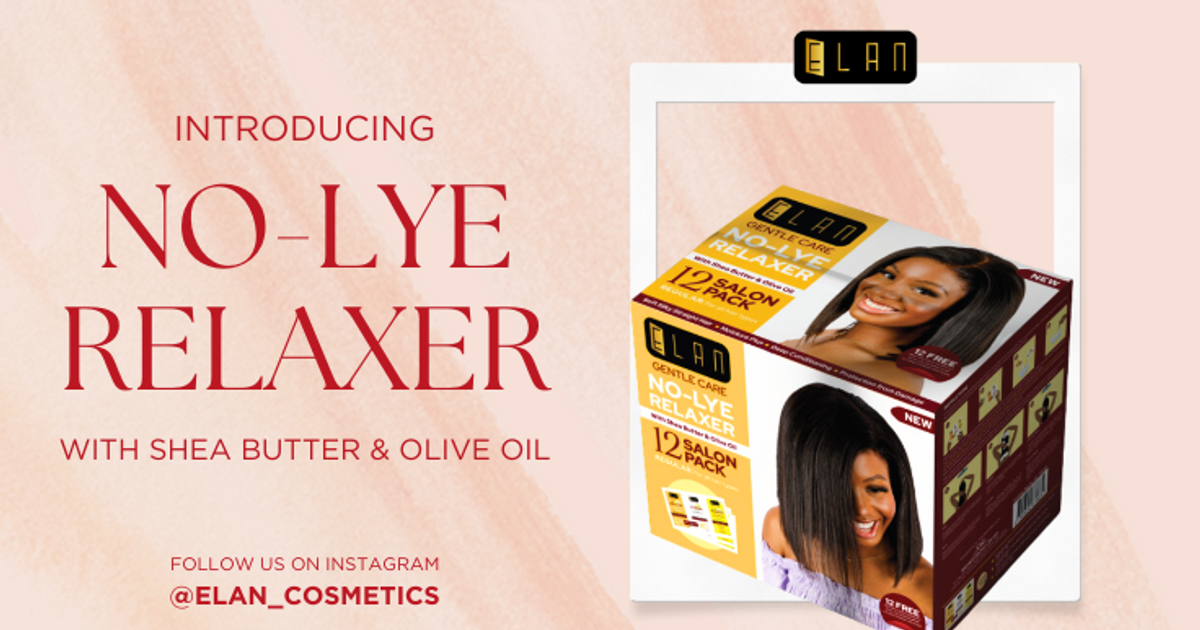 Elan Cosmetics debuts its No-Lye relaxer variant for nourishing hair ...