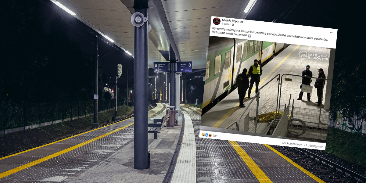 Był agresywny, wyrzucili go z pociągu. Policja znalazła jego ciało na ... Był agresywny, wyrzucili go z pociągu. Policja znalazła jego ciało na ...