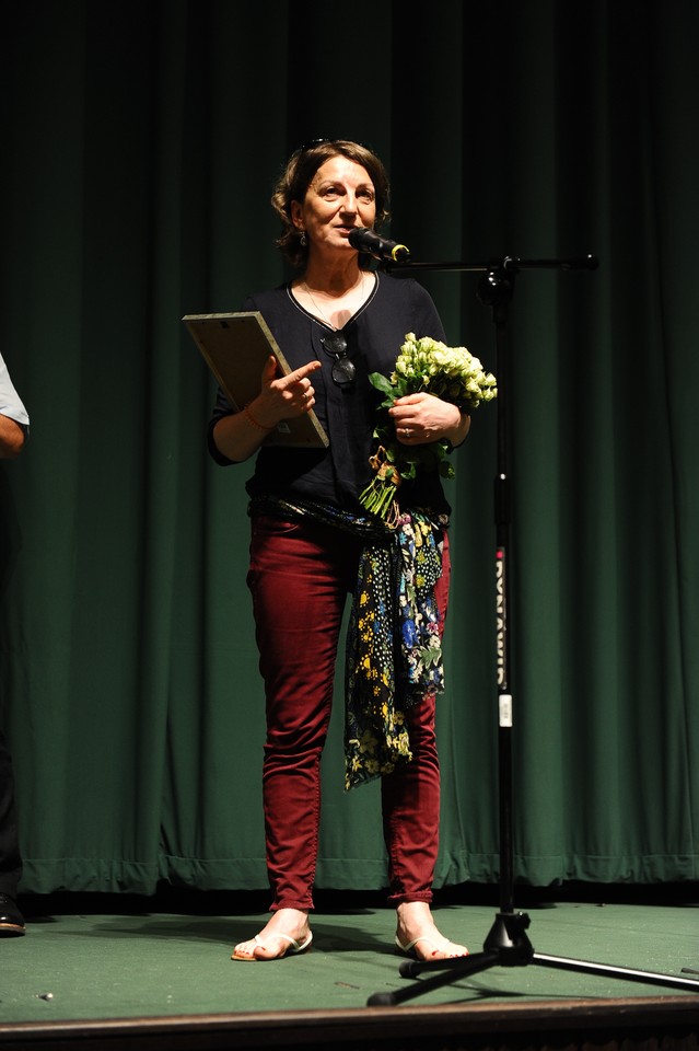 Elżbieta Romanowska i Małgorzata Adamska na gali im. Weroniki Migoń ...