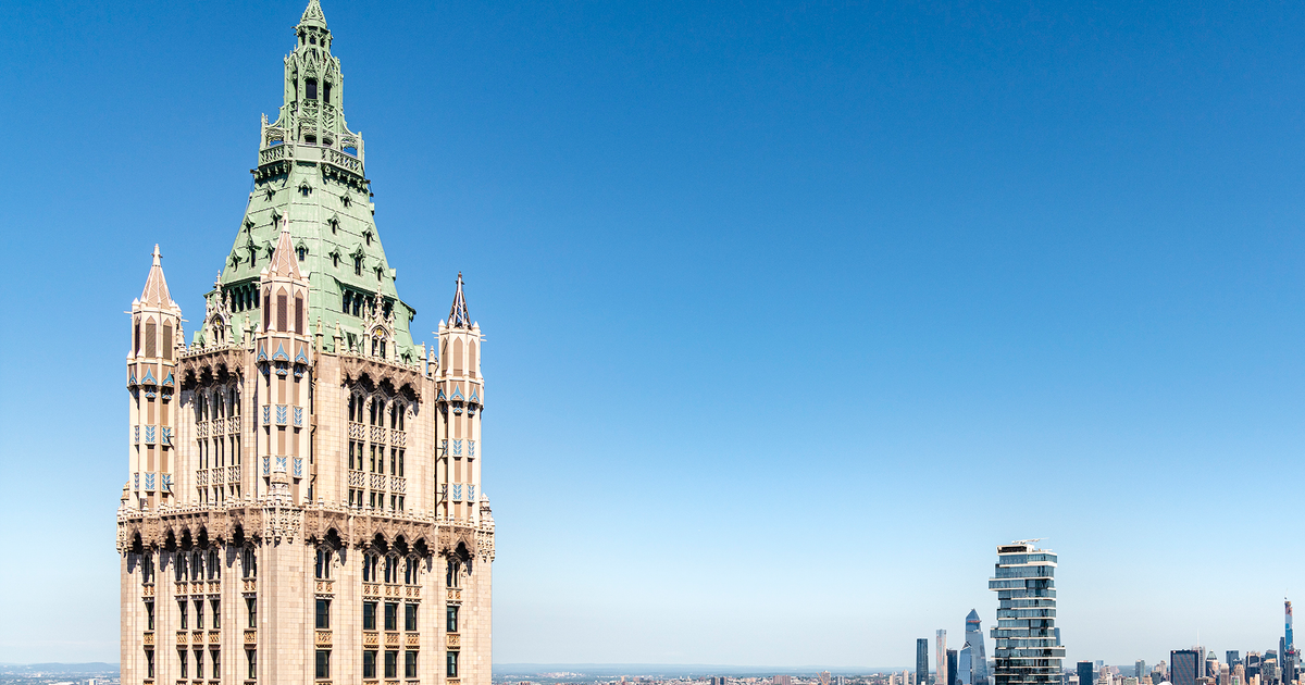 The penthouse of NYC's Woolworth Building just got a $31 million price ...