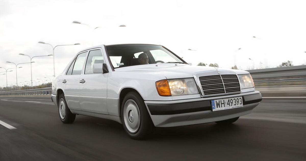 Mercedes W124 200D - spowalniacz czasoprzestrzeni