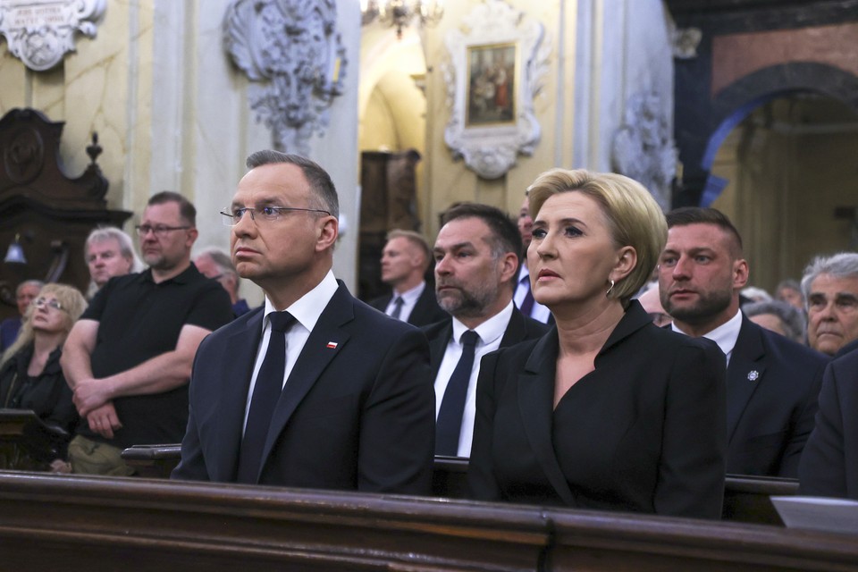 Pogrzeb Jacka Zielińskiego. Piękny gest Andrzeja Dudy [ZDJĘCIA ...