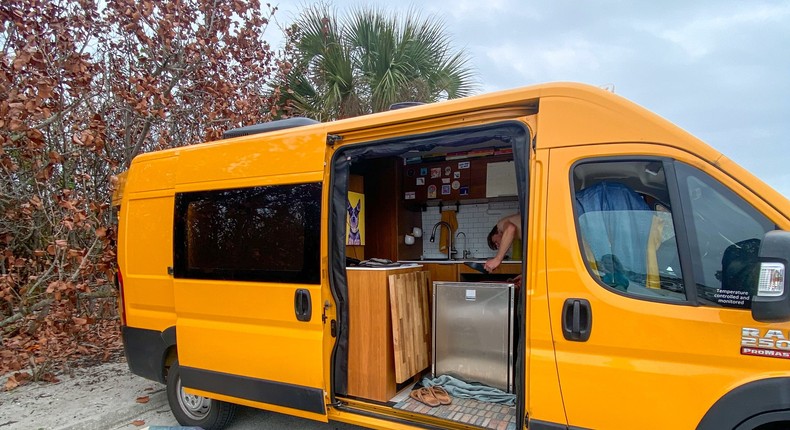 I've lived in a camper van for over 3 years. People have a lot of ...