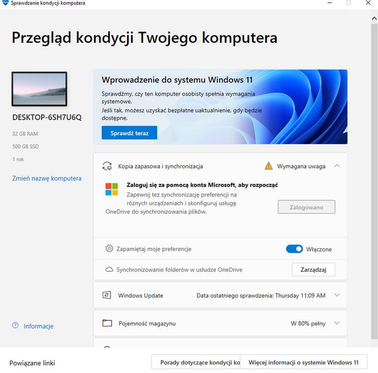 Windows 11 – dla kogo za darmo? Można to już sprawdzić