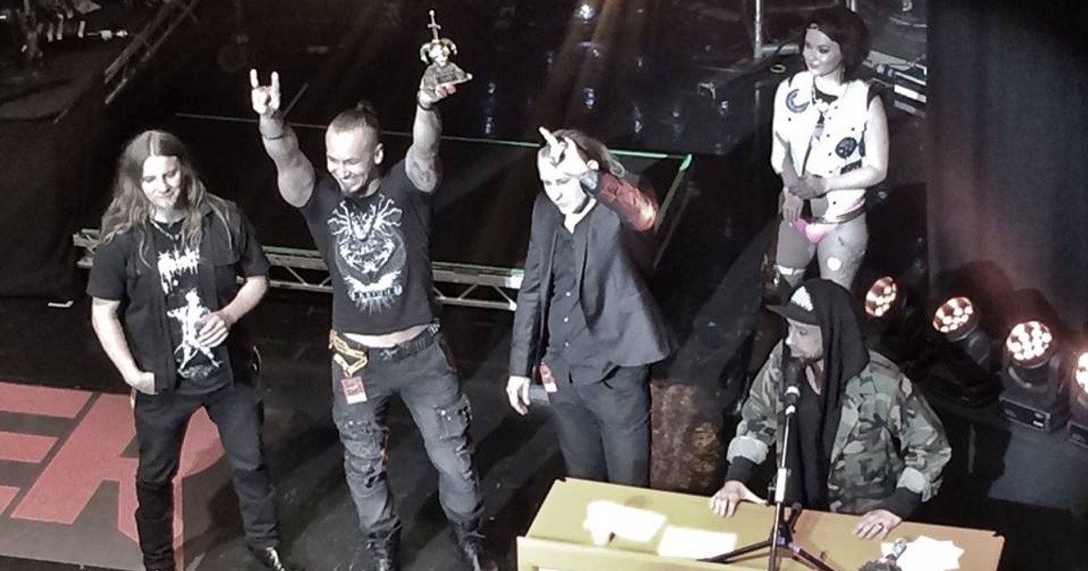Behemoth ze statuetką Metal Hammer Golden Gods Awards - Muzyka