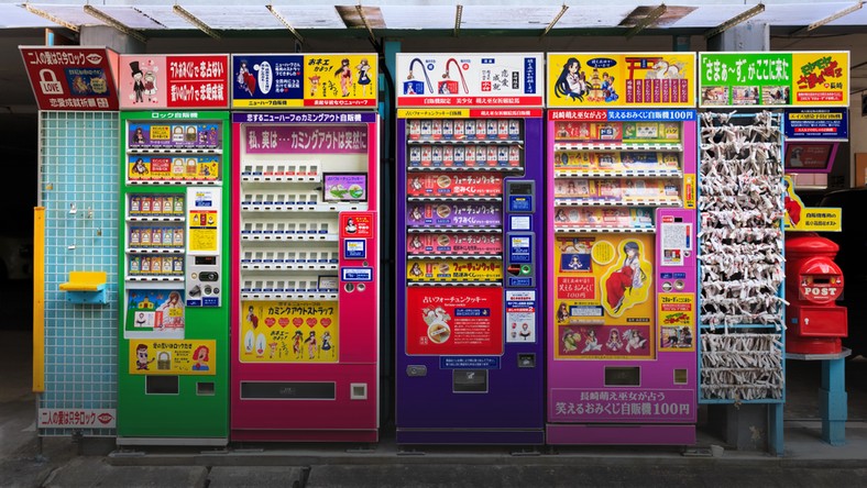 Najdziwniejsze automaty w Japonii - Podróże