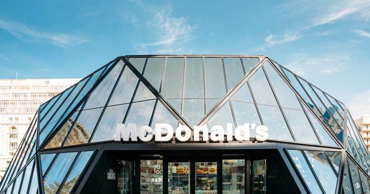 Look inside a glass-walled McDonald's that's one of the most beautiful ...