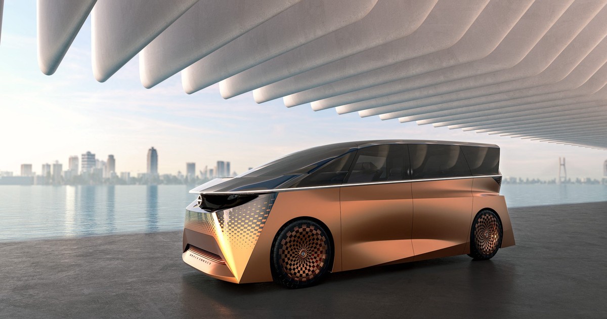 Nissan is making minivans cool again with a futuristic, rose-gold ...