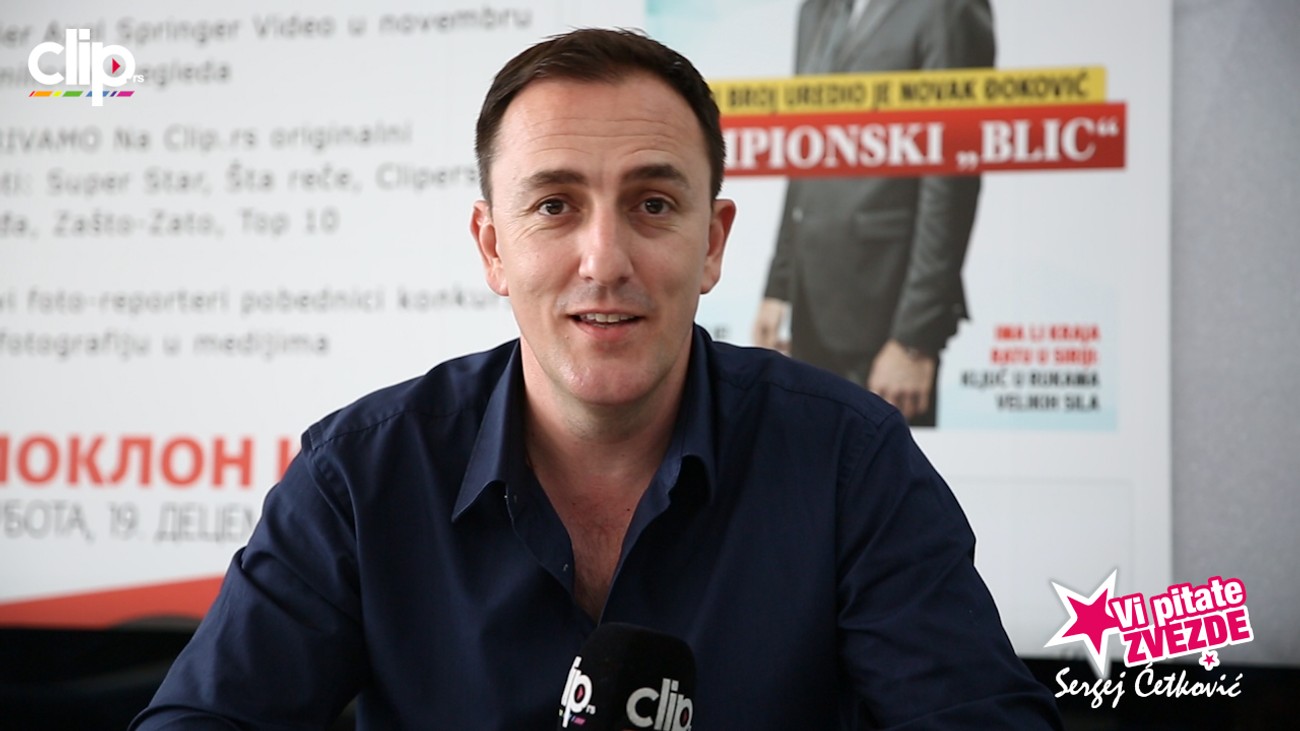 OVAKVOG GA NISTE VIDELI Sergej Ćetković pokazao drugu stranu - Blic