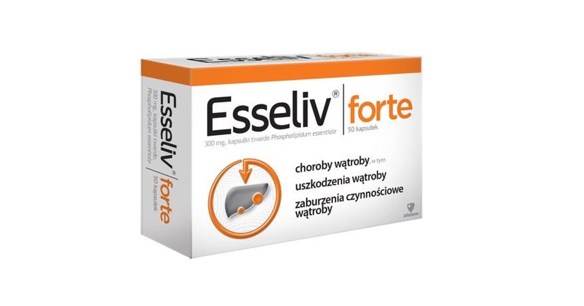Esseliv forte na choroby wątroby. Jak stosować?