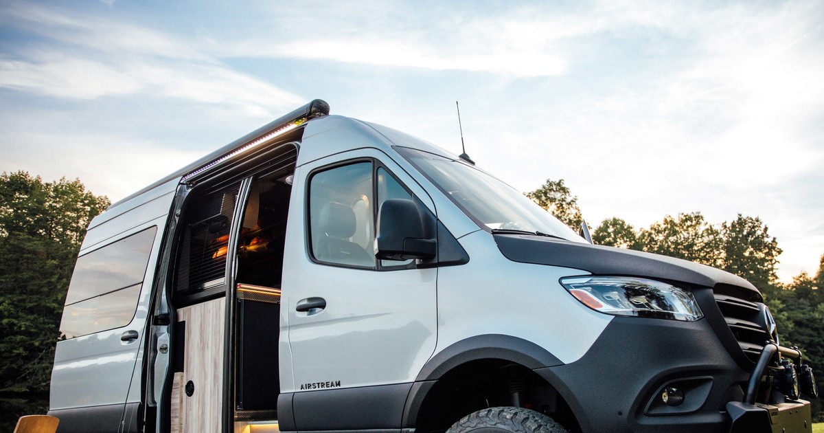 Airstream unveiled a new off-road Mercedes-Benz Sprinter camper van for ...