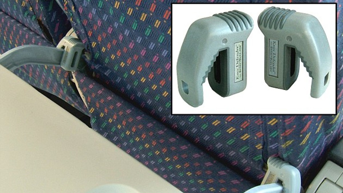 Knee Defender — gadżet blokujący fotel w samolocie - Podróże