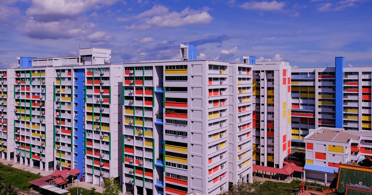 Take a look inside Singapore's public housing estates, where 80% of the ...