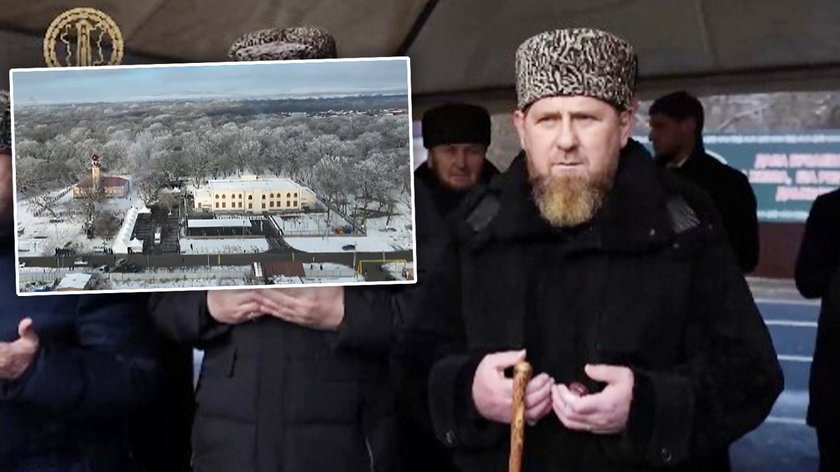 Ramzan Kadyrow pojawił się publicznie po długiej nieobecności. Trzyma laskę