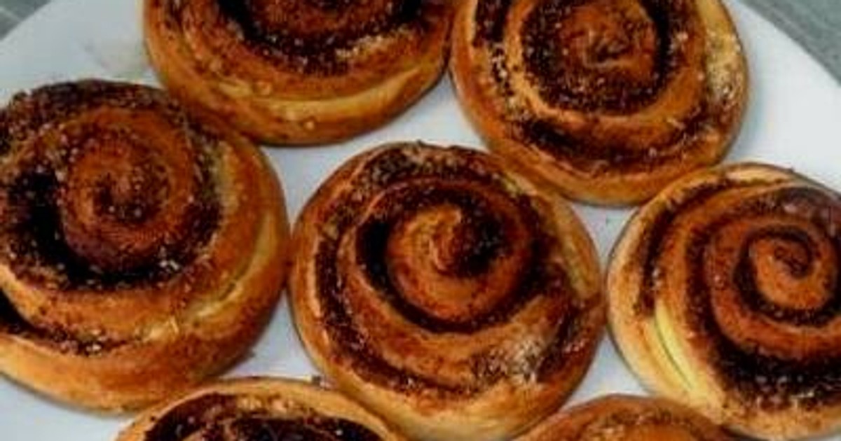 Házi kakaóscsiga mandulával recept