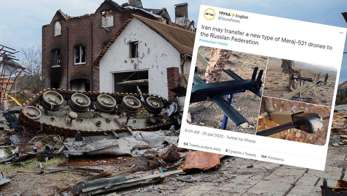 Rosja dostanie od Iranu nowe drony? Są mniejsze, ale równie zabójcze