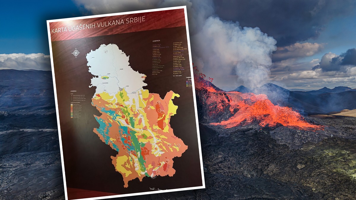 Mapa ugašenih vulkana u Srbiji: Ovo su tačne lokacije, a evo da li mogu da se aktiviraju - Blic