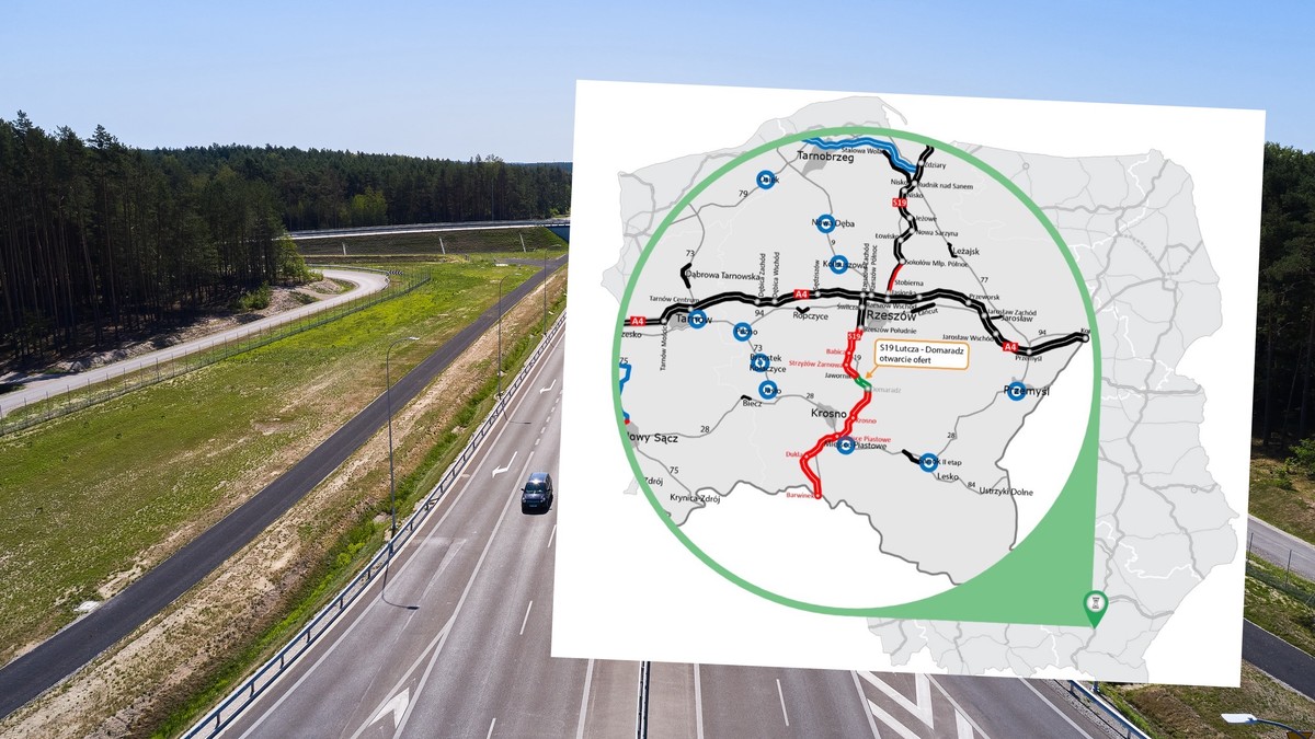 Droga S19 Via Carpatia. To już trzecie podejście do budowy tego odcinka. Wykonawcy jak nie było ...