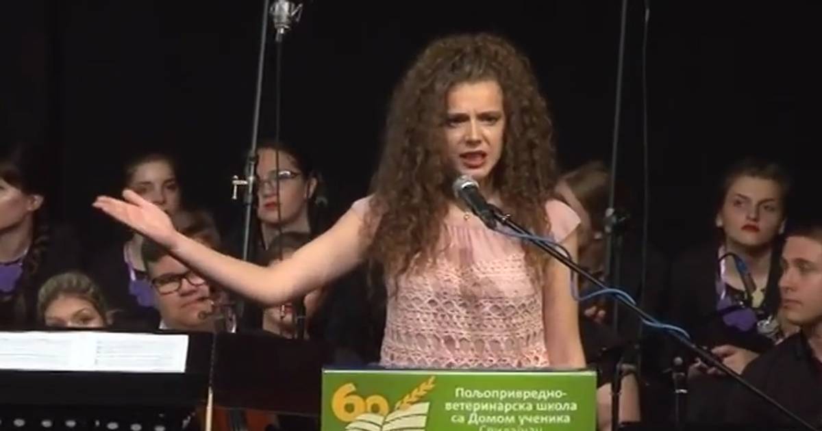 Govor koji je raspametio Srbiju: Studentkinja Milica ima prosek 10 i ...