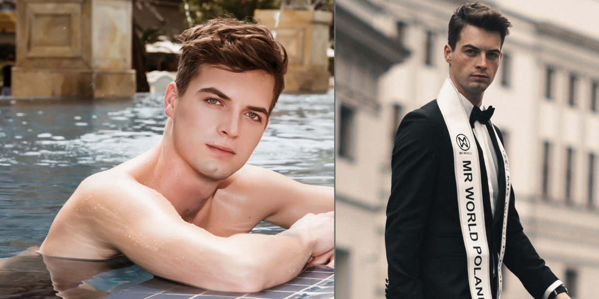 Polak znany z "Top Model" zawalczy o tytuł najpiękniejszego mężczyzny ...